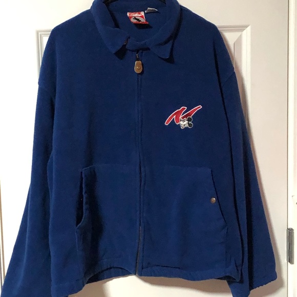 Disney | Jackets & Coats | Vintage Disney Mickey Mouse Fleece Jacket ...
